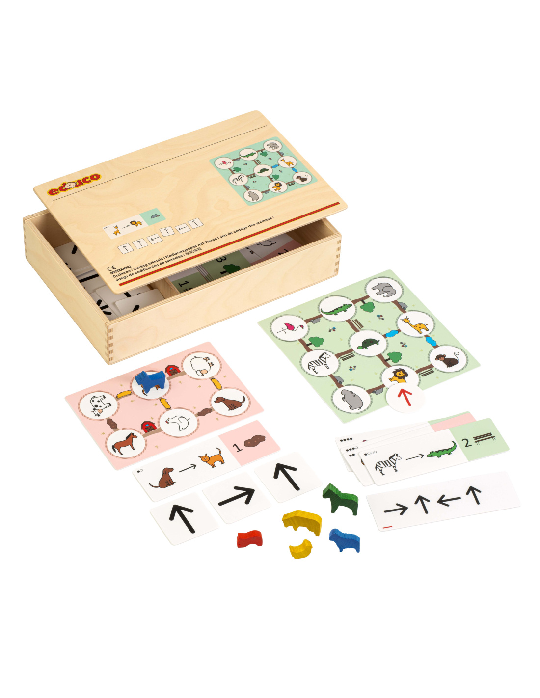 Jeu de codage des animaux - Educo 900000052 - Matériel éducatif