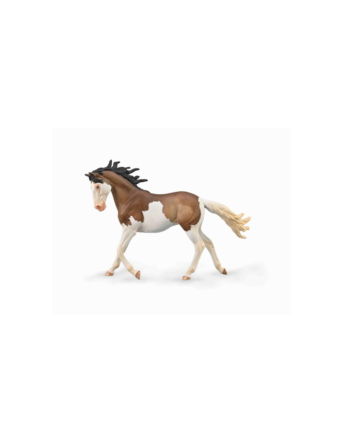 Jument Mustang CollectA - Cheval Jouet 88986 robe Bay Splash Overo