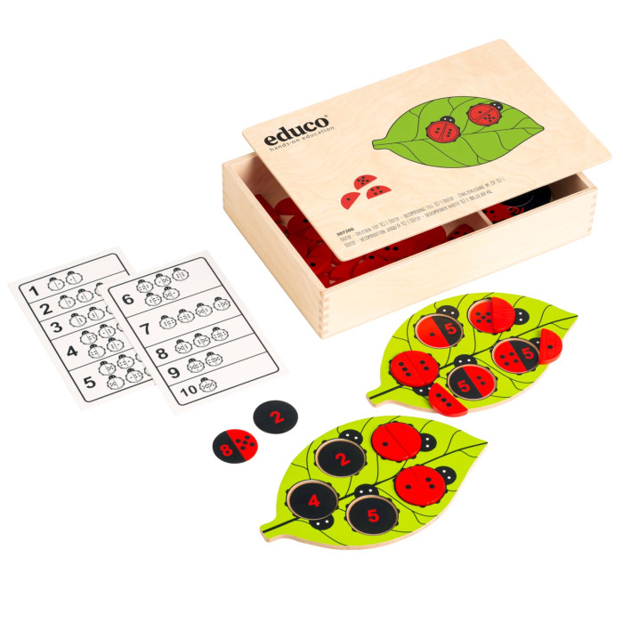 Jeu éducatif Dotsy - Décomposition des nombres de 1 à 10 - Educo 307200