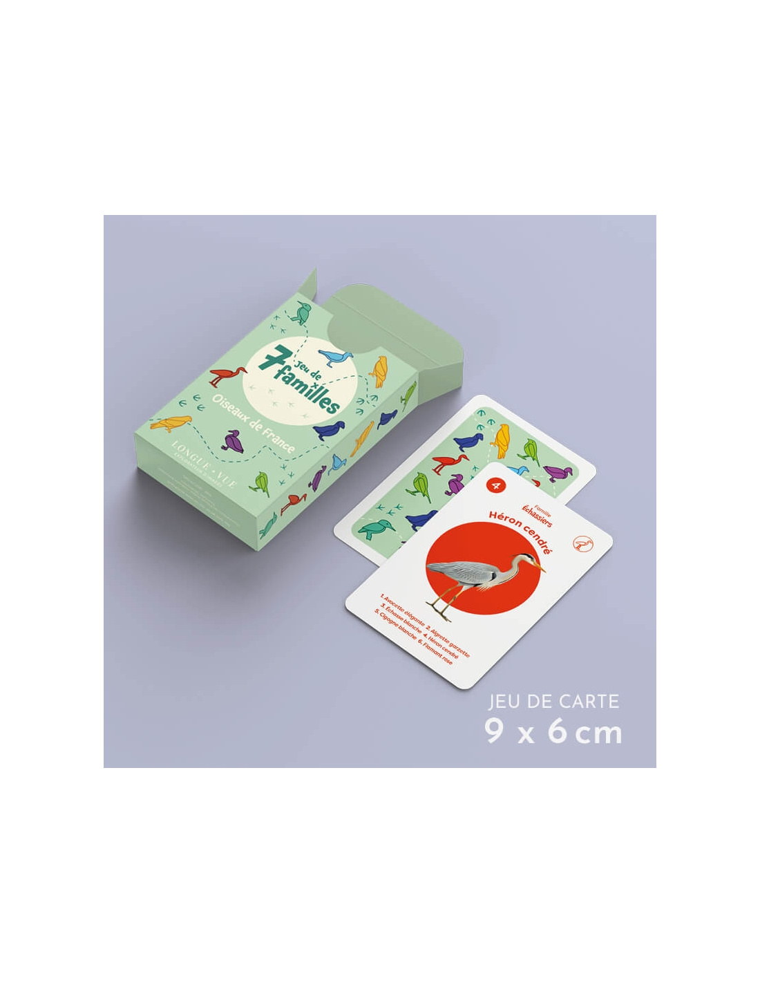 Oiseaux de France - Jeu de Cartes 7 Familles | Apprendre les Oiseaux en ...