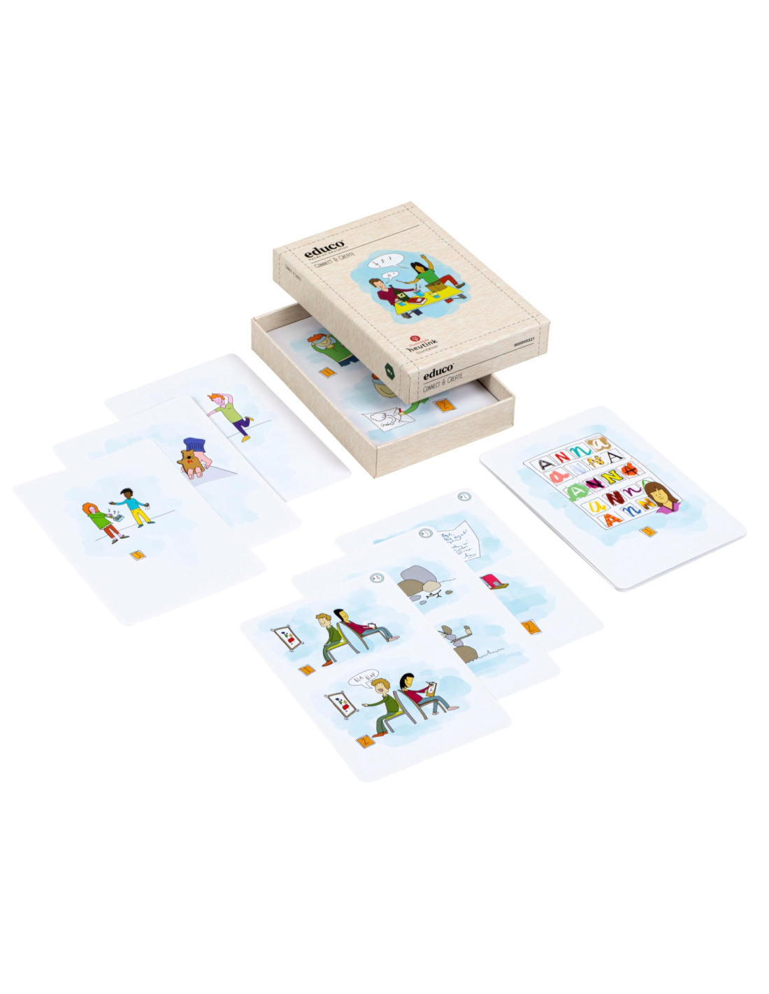 Jeu de Cartes Connect & Create - Stimulez la Créativité et le langage ...