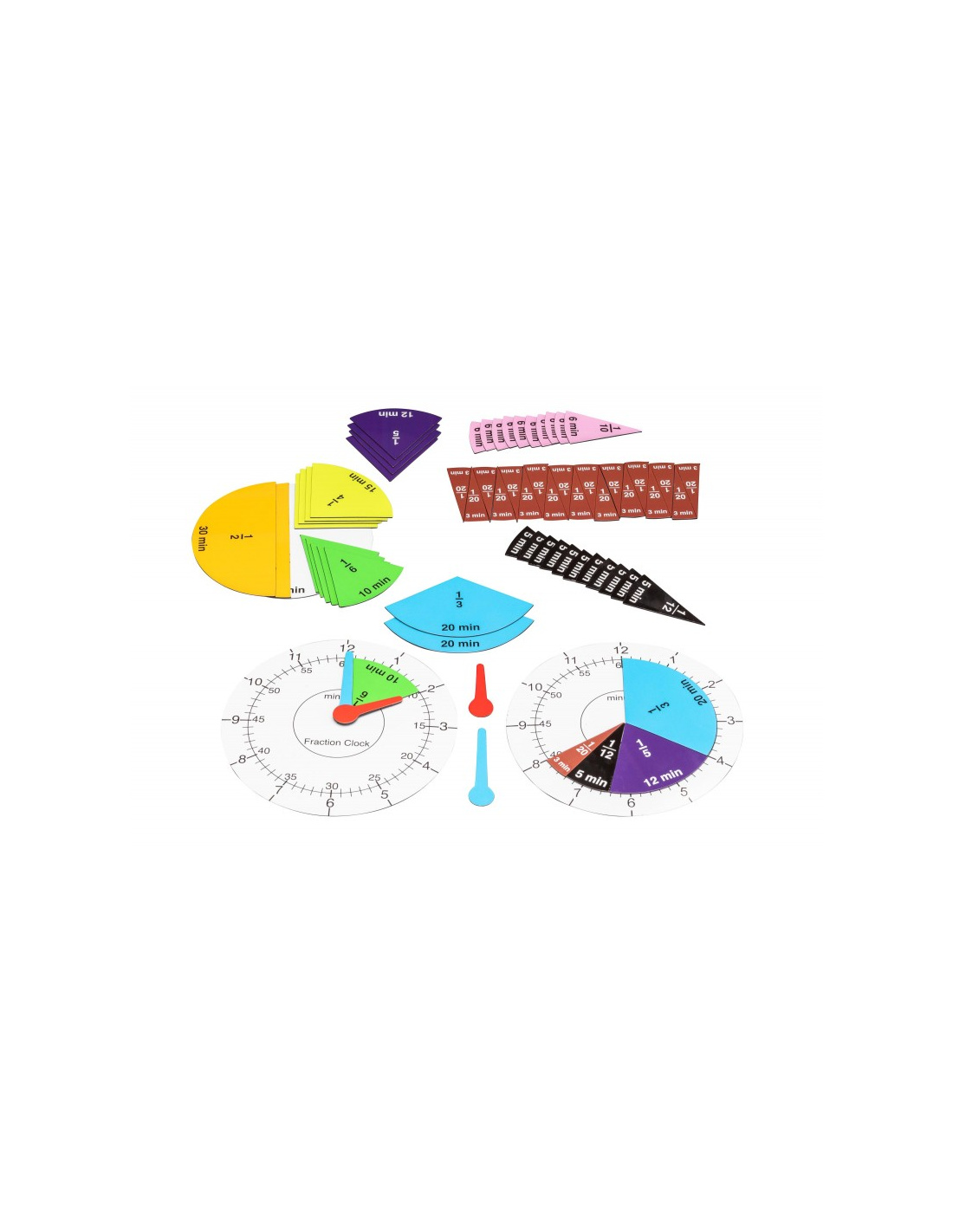Matériel de Fractions : Apprendre et Visualiser | LesMinis