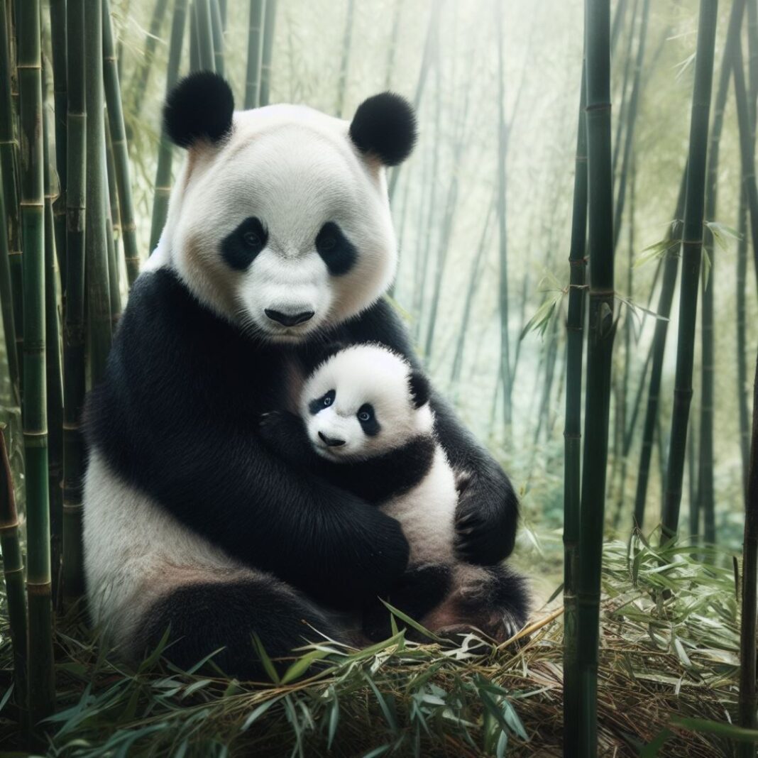 Le panda géant, l’atypique ours qui ne mange que du bambou