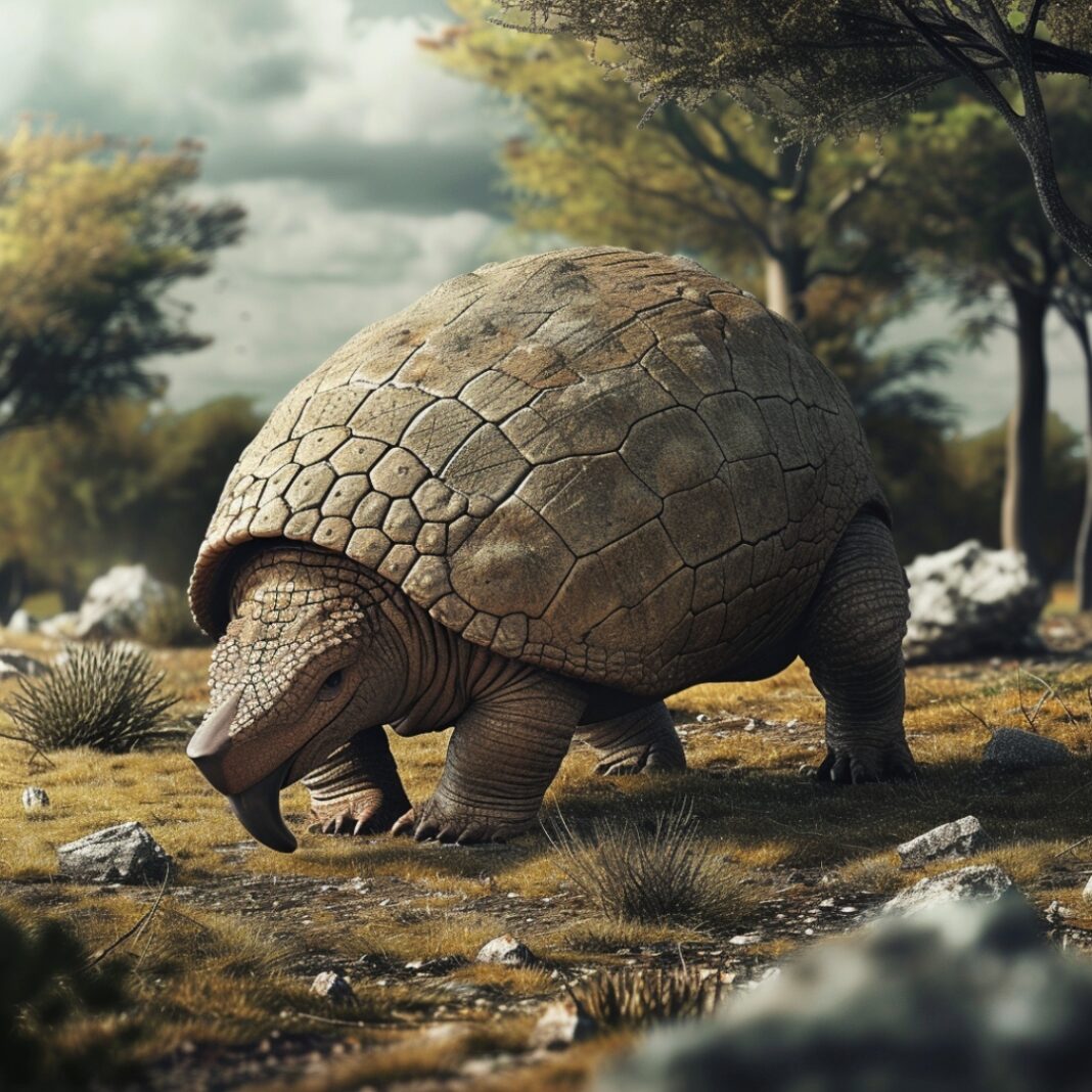 Le Glyptodon - Étonnant mammifère cuirassé de la mégafaune préhistorique