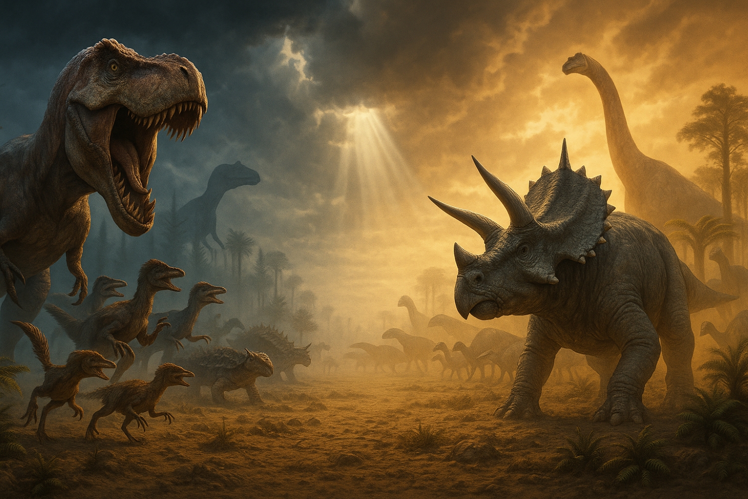 Carnivores vs Herbivores : Le Duel des Dinosaures